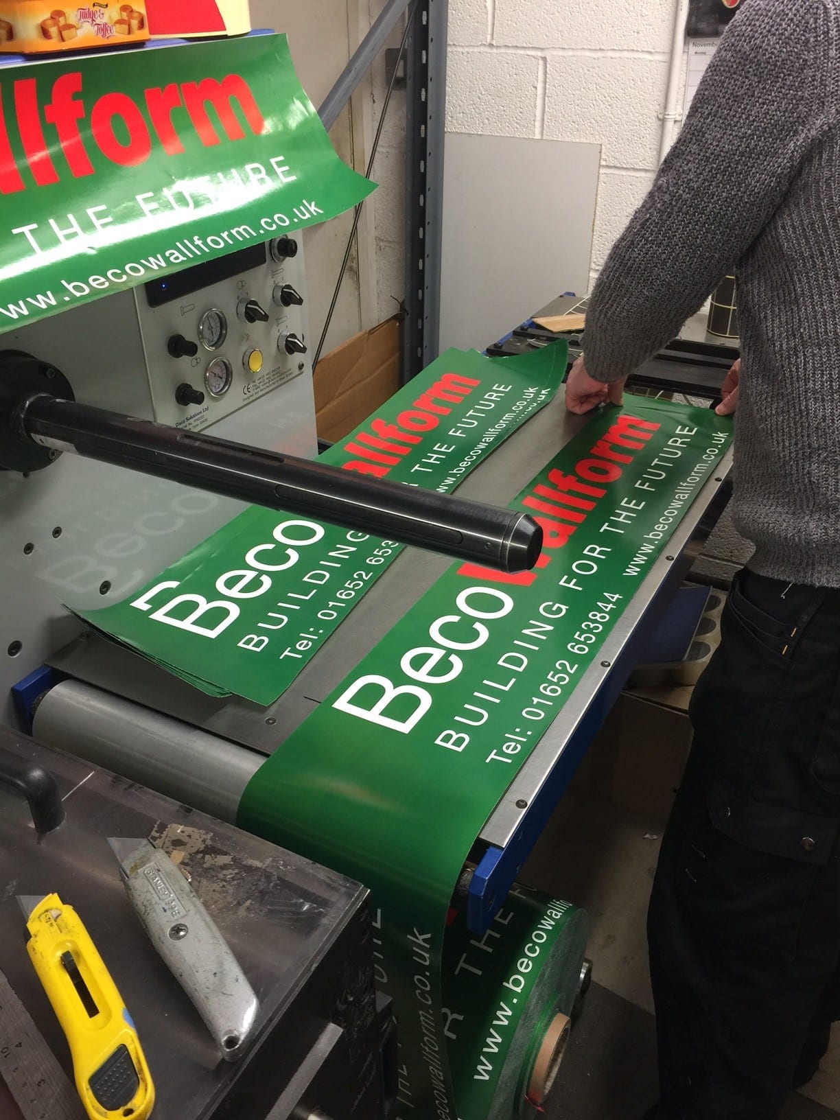 Large Labels: Positive ID Labels Biggest Ever Label - Digital Labels